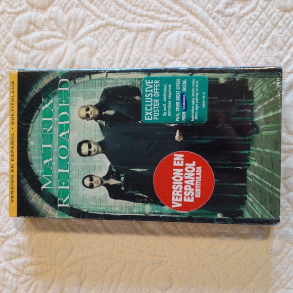 Warner Bros. | Media | Warner Bros Matrix Reloaded New Rare Spanish ...